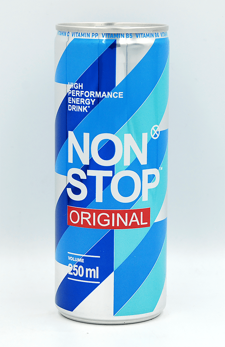 Энергетический напиток NON STOP ORIGINAL, 250 мл - купить по лучшей ...