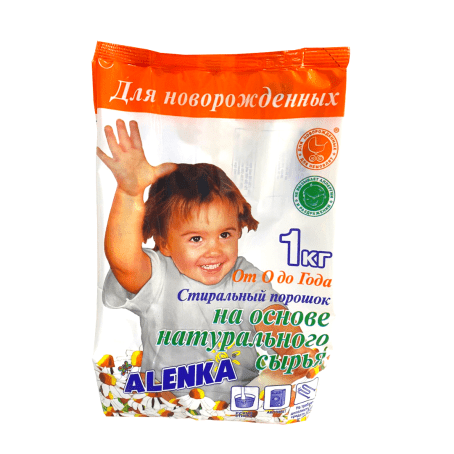 ALENKA Стиральный порошок для новорожденных, 1кг - купить по лучшей ...