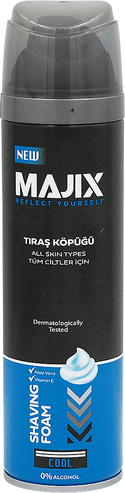 MAJIX пена для бритья Cool, 200мл - купить по лучшей цене в Prostor