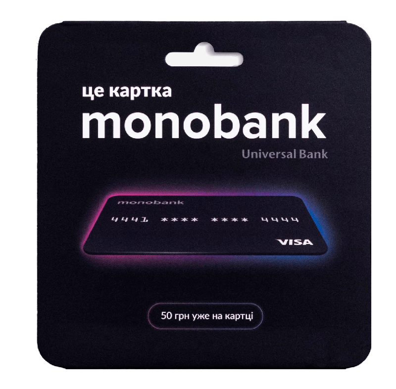 Стартовый пакет monobank Universal Bank 1 шт. - купить по лучшей цене в ...