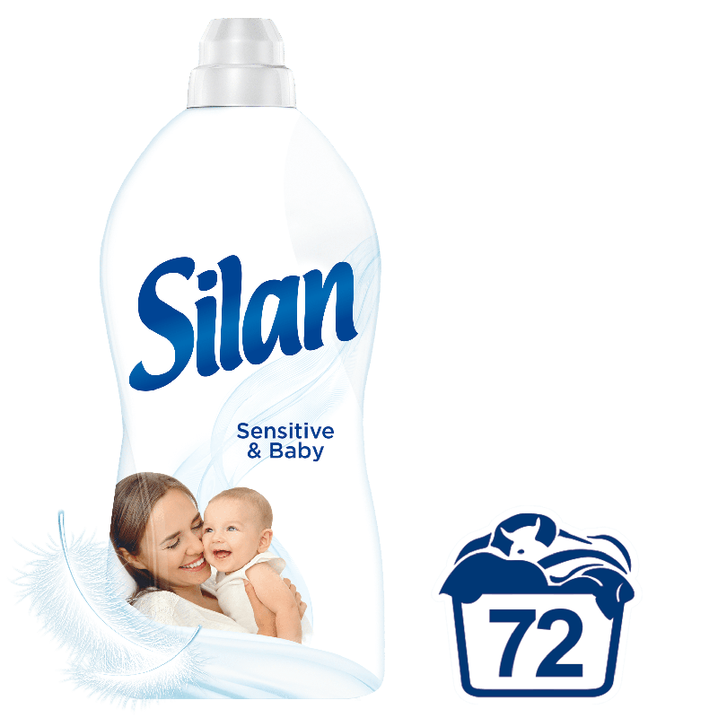 Ополіскувач для білизни Silan Сенсітів та Дитячий 1800 мл - купити за ...